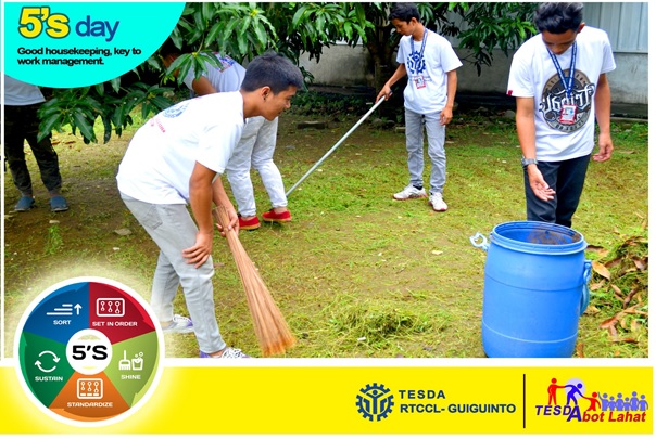 Conduct of 5S Day in the Training Center – TESDA BULACAN