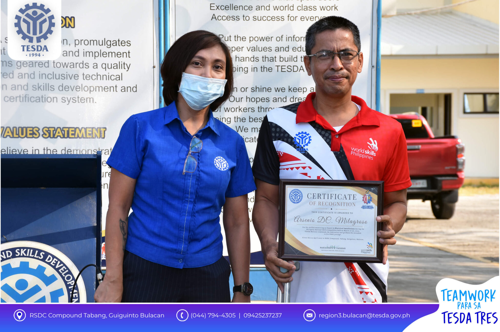 Philippine National Skills Competition (PNSC) were awarded with ...