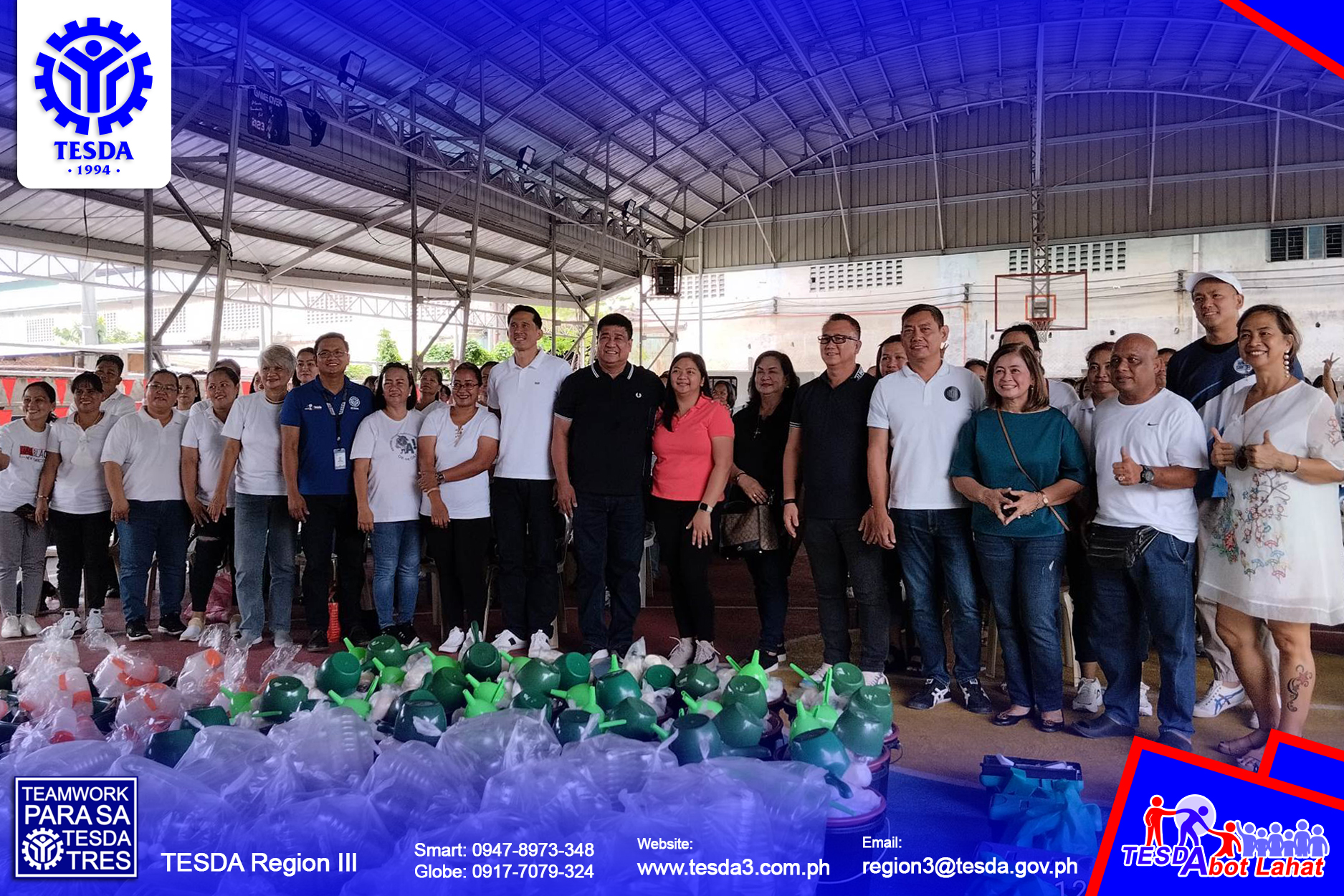 100 trainees from the several participating barangays of Marilao ...