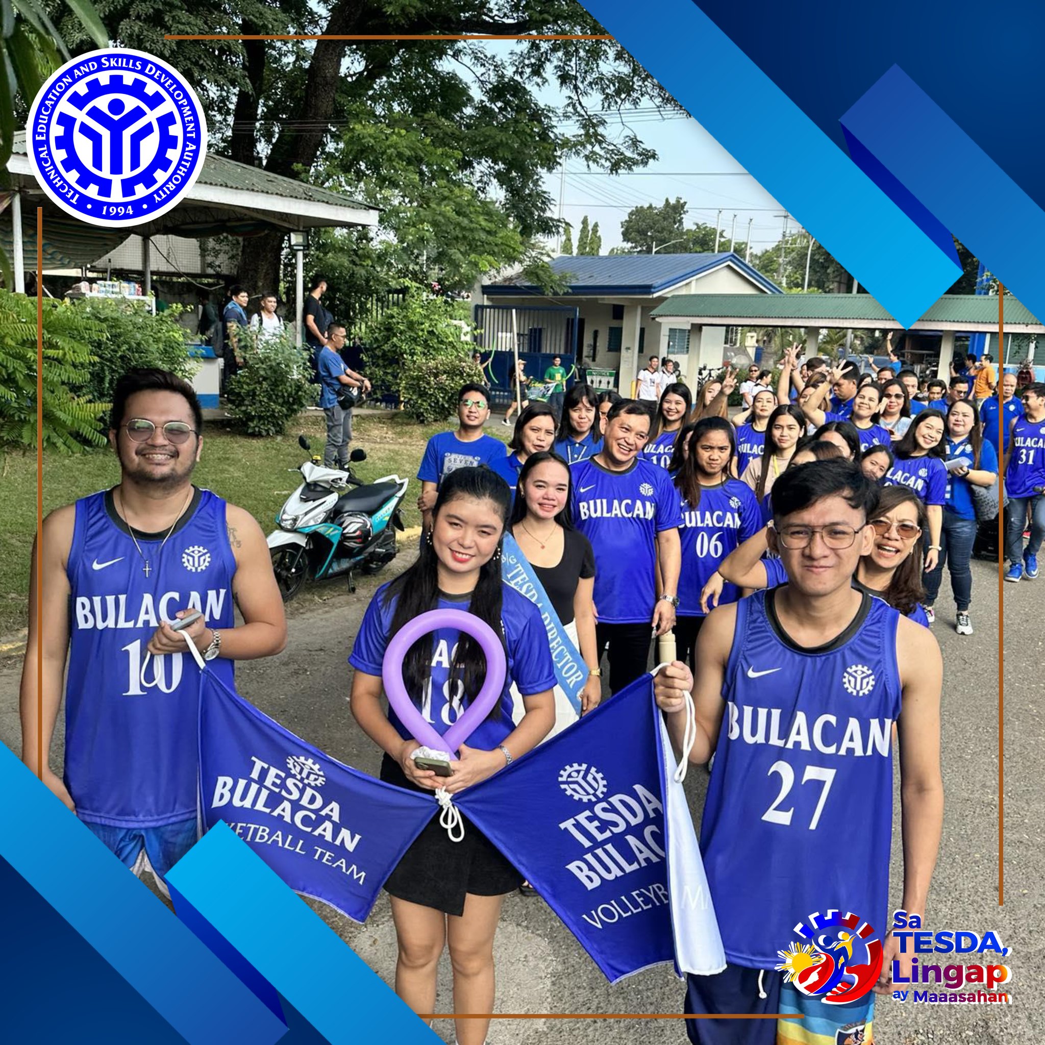 Matagumpay na nagtapos ang TESDA Tres Sports Fest – TESDA BULACAN