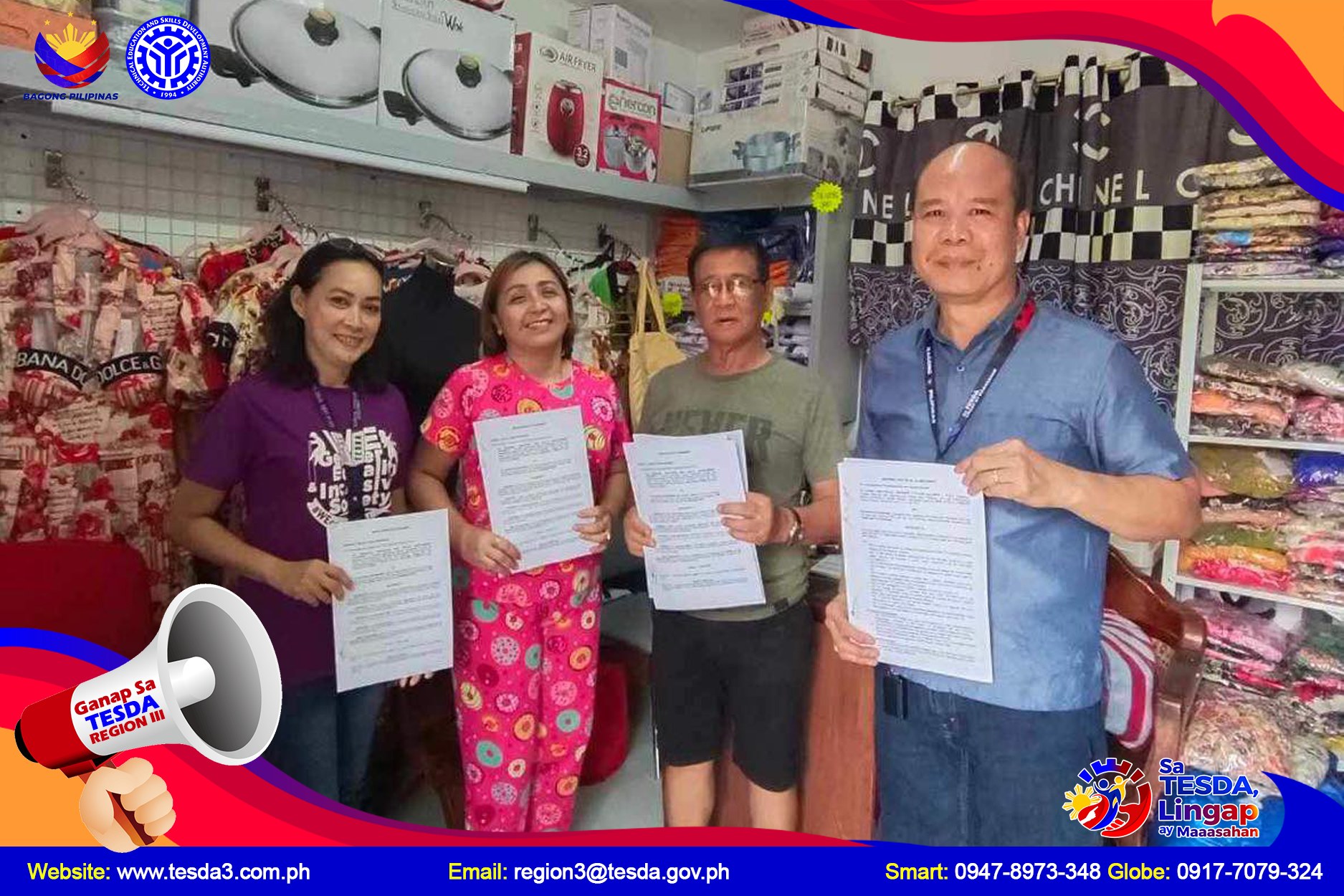PTC Calumpit and Delrias Enterprises partner for SIL program – TESDA ...