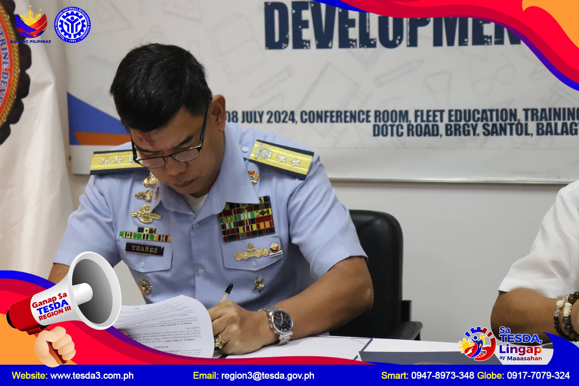 TESDA Central Luzon Partners with Philippine Coast Guard to Enhance ...