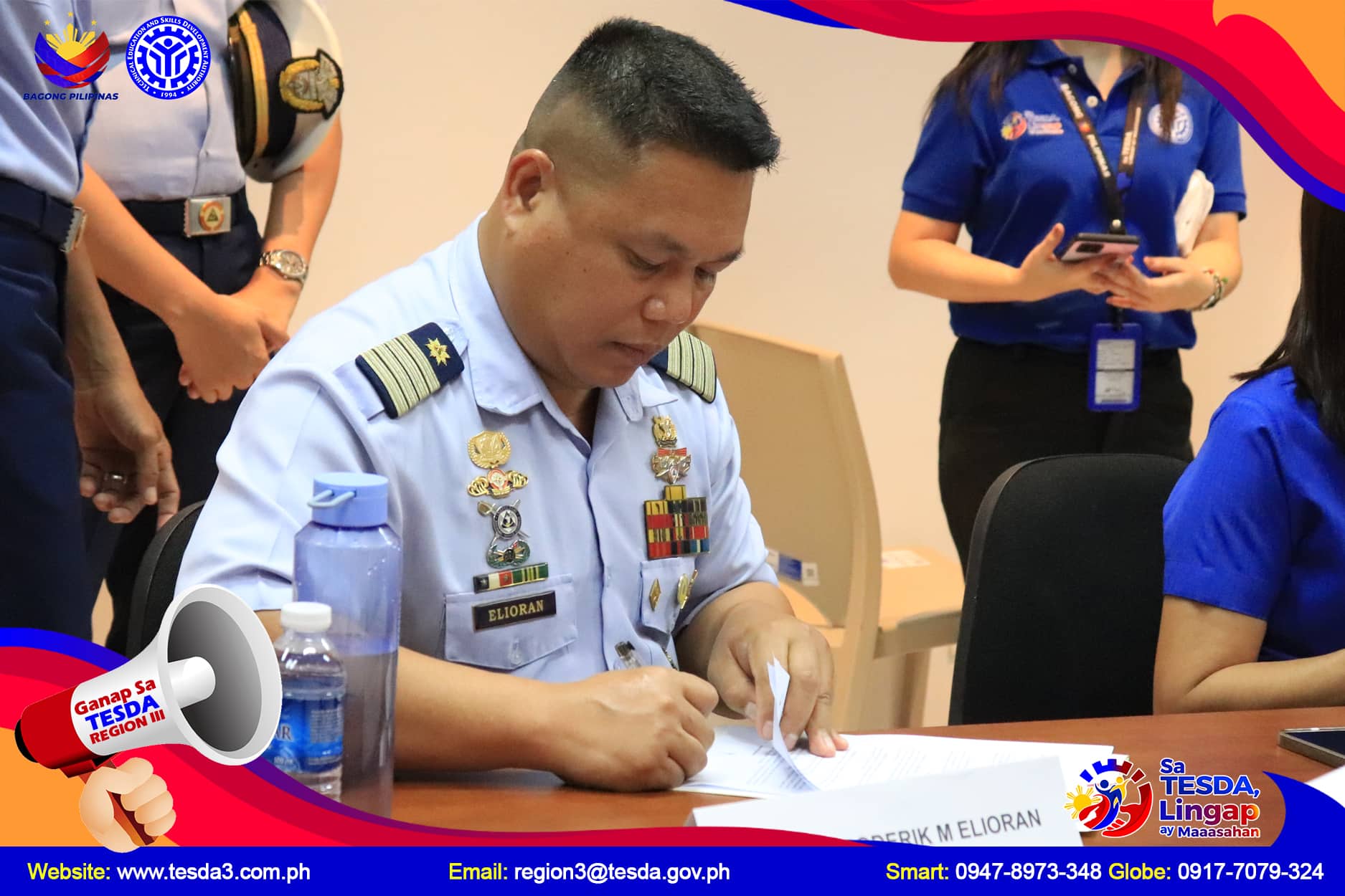 TESDA Central Luzon Partners with Philippine Coast Guard to Enhance ...