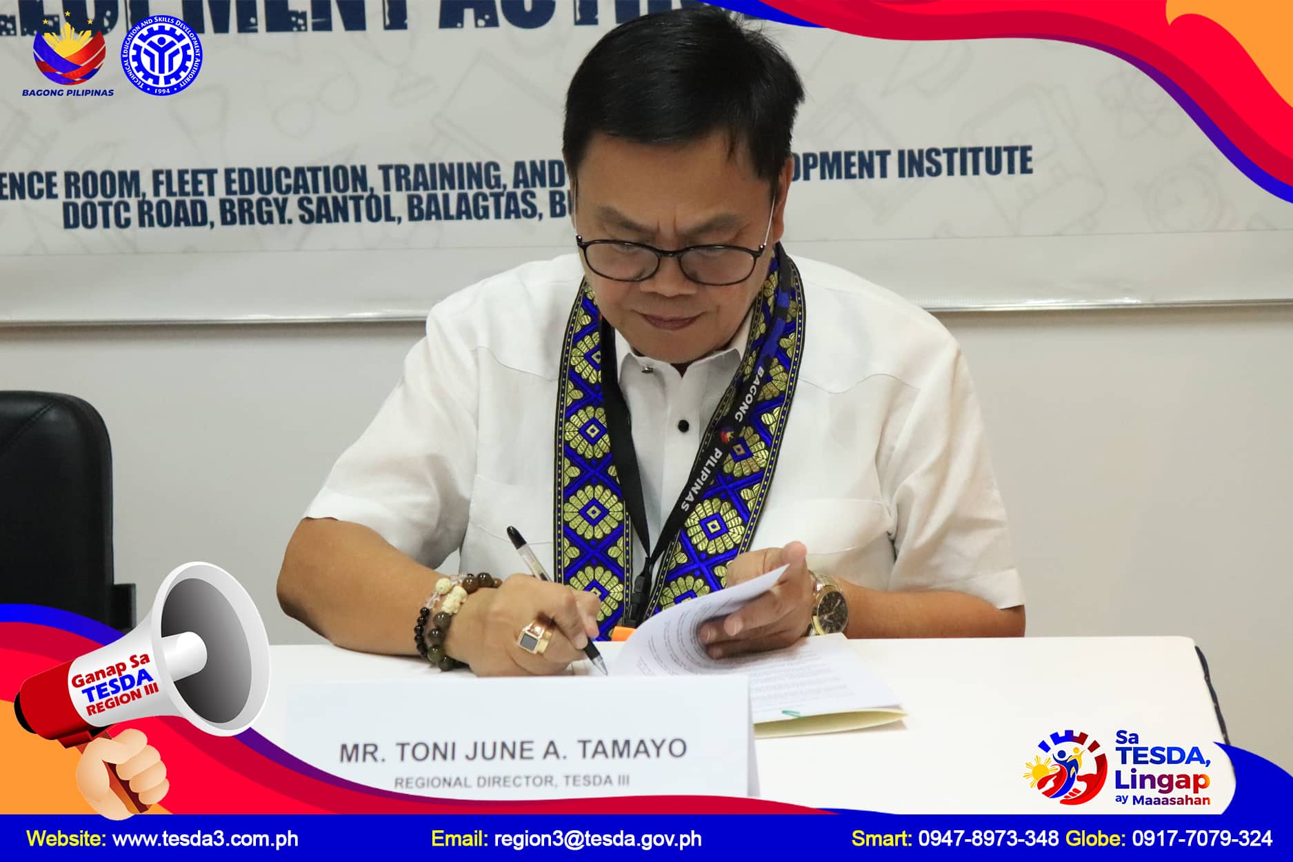 TESDA Central Luzon Partners with Philippine Coast Guard to Enhance ...