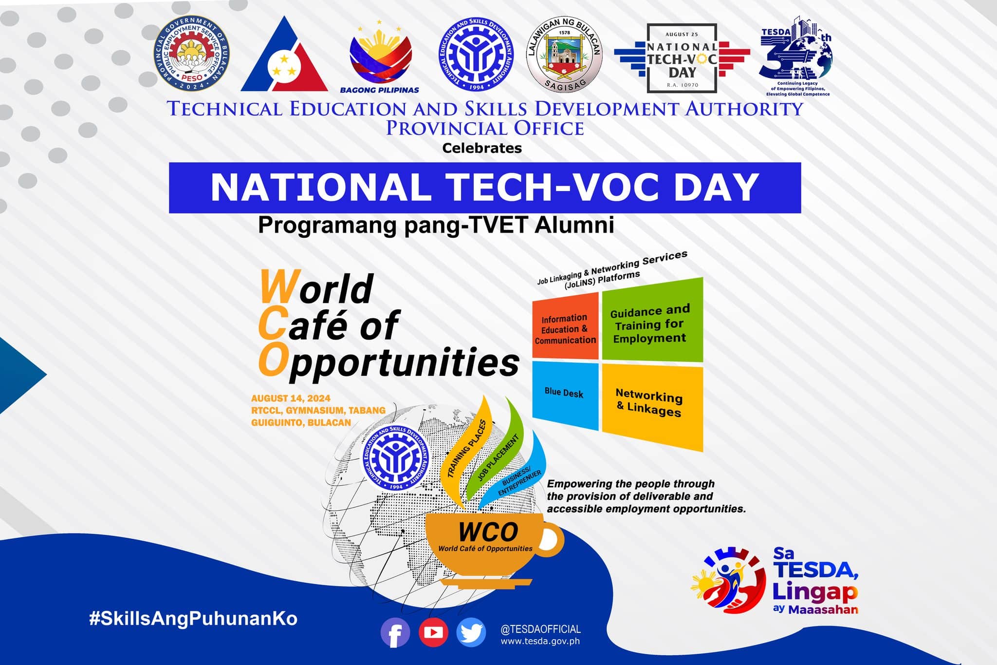 Join Us for National Tech-Voc Day: World Café of Opportunities Job Fair ...
