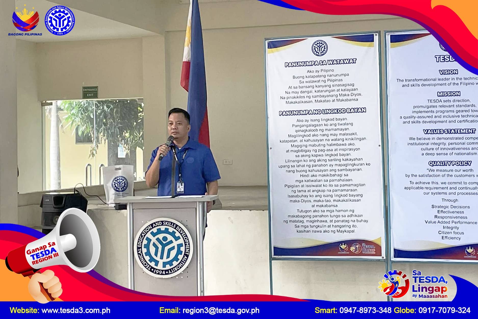 TESDA’s Lawrence M. Ramos Honored with Tagsanay Award 2024 in Malolos ...